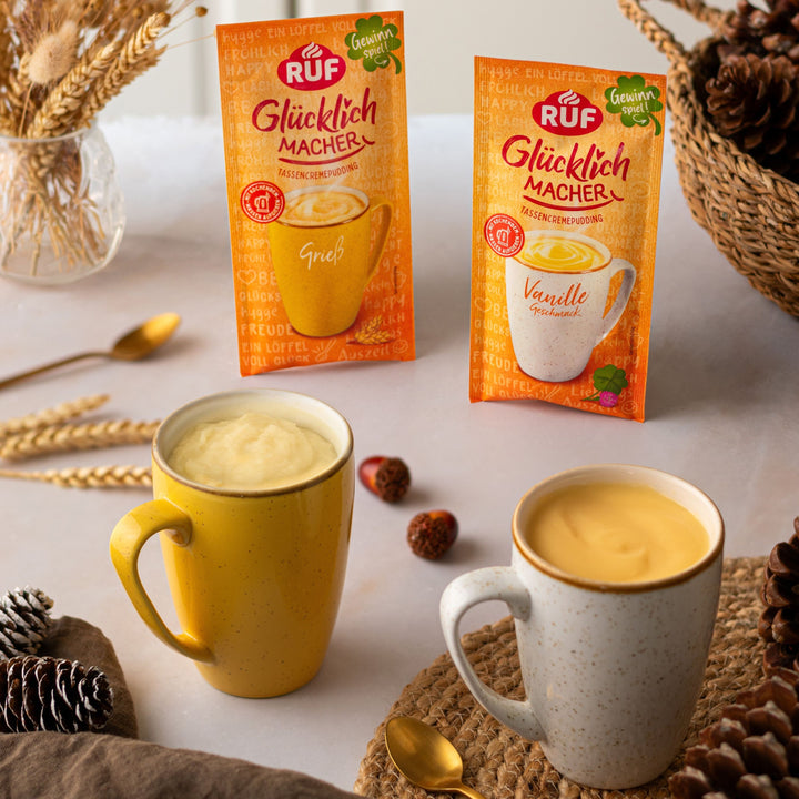 Tassenpudding kaufen | 5 Sorten